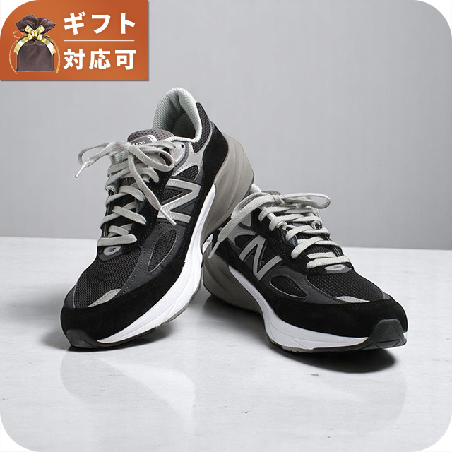 ニューバランス new balance Made in USA 990 v6 スニーカー M990BK6-105 28.5cm メンズ ブラック 靴 ブランド