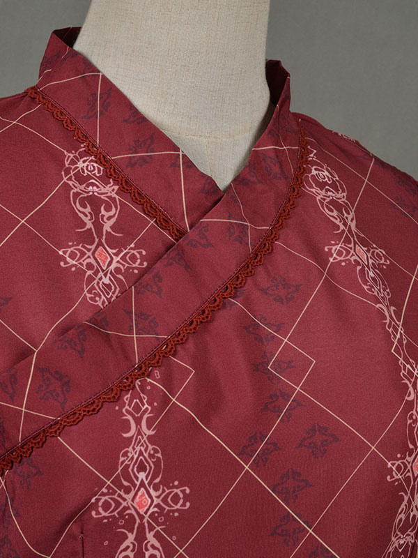 中華ロリータ ロリィタドレス ロリータワンピース OP チャイナスタイル