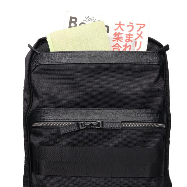 ブリーフィング BRIEFING バッグ リュック バッグパック 14.3L A4 B4 大容量 防水 日本製 ブラック 黒 BRM191P07