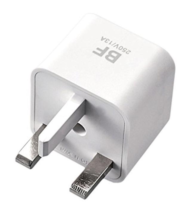 代引不可 旅行者向け海外用変換プラグ(BFタイプ) 海外のBFタイプのコンセントを日本の形状に変換 エレコム T-HPABFWHの通販はau ...