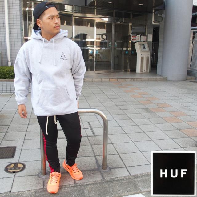 HUF (ハフ) パーカー プルオーバー TRIPLE TRIANGLE PO FLEECE メンズ