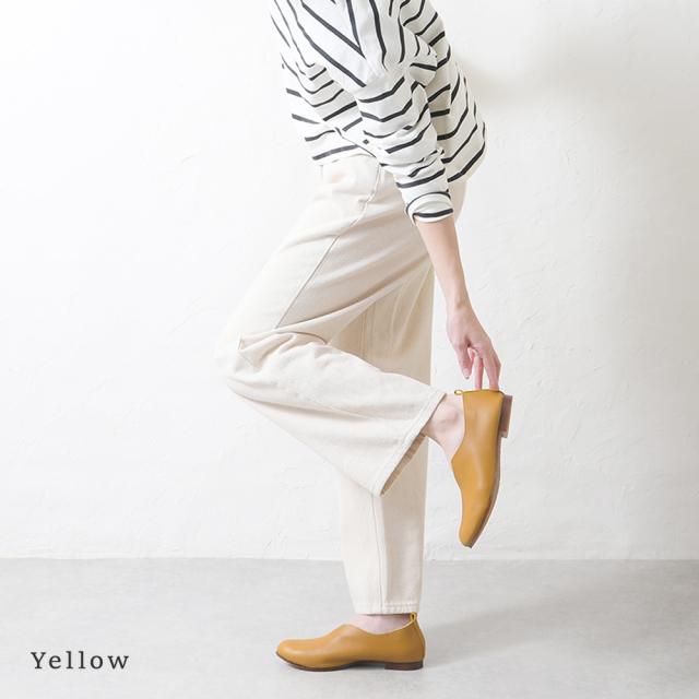 パンプス フラットシューズ ローヒール ぺたんこ フラット Vカット ラウンドトゥ 痛くない 柔らかい 長時間 疲れない 歩きやすい 走れる おしゃれ かわいい 靴 日本製 大きいサイズ 25cm 25.5cm 26cm 黒 ブラック シルバー 軽量 立ち仕事 本革 レザー