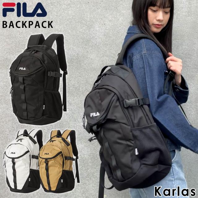 FILA フィラ リュック メンズ レディース 大容量 35L 2層式 通学 A4 高校生 学生 女子 女の子 通勤 大人 バックパック karlasの通販はau PAY マーケット ...