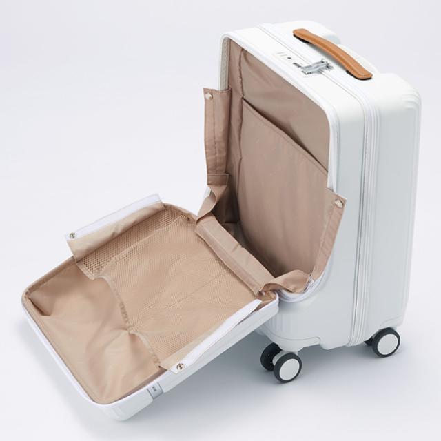 商品レビューで+5%｜10年保証｜エース スーツケース 機内持ち込み 最大級 Sサイズ SS 40L フロントオープン ストッパー付き 軽量 静音 ace. TOKYO ファーニットZ 05041 キャリーケース キャリーバッグ 新作 商品レビューで+5%｜10年保証｜エース スーツケース 機内持ち込み 最大