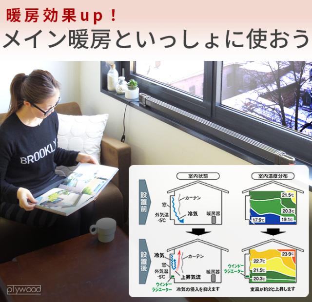 【12時迄のご注文は当日発送★送料無料★特典付き】 森永ウインドーラジエーター  定尺タイプ  60cm[W/R-600] ホワイト