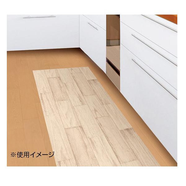 貼ってはがせる! リノベシート 45×120cm クリーム REN-13 フローリングの上に貼るシート!!の通販はau PAY マーケット ...