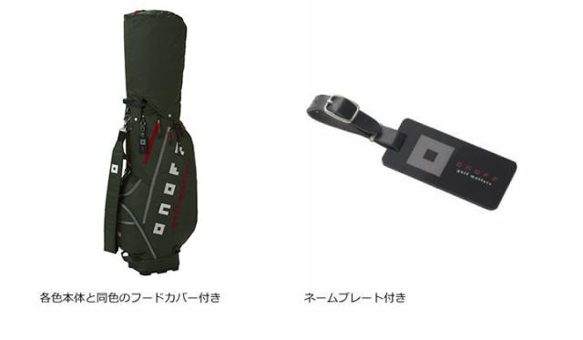 オノフ OB3624-64 ダークネイビー カート型 キャディバッグ Caddie Bag 9型 2.7kg 47インチ対応 ONOFF