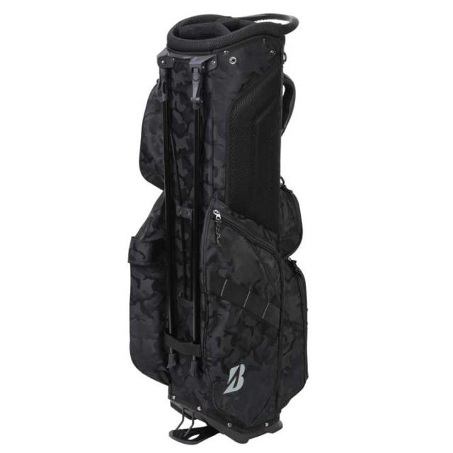 【2025モデル】 ブリヂストンゴルフ CB2525 黒カモフラージュ 軽量 スタンドモデル キャディバッグ BC 9.0型 2.7kg  BRIDGESTONE GOLF 10p