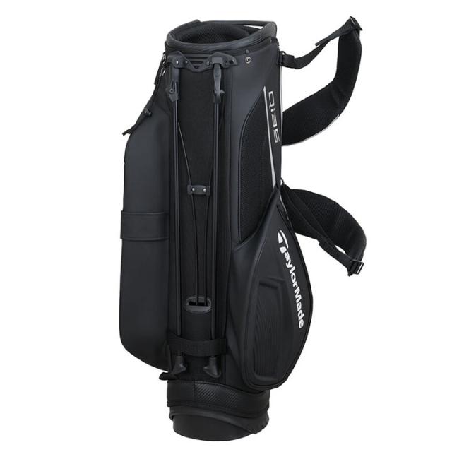 【2025モデル】テーラーメイド UN724 ツアースタンドバッグ ブラック/シルバー M1350201 キャディバッグ 9.5型 3.9kg 47インチ対応 スタンド型 Taylormade 10p