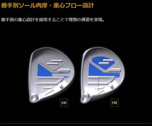 2024モデル】 本間ゴルフ ベレス09 3Sグレード フェアウェイウッド