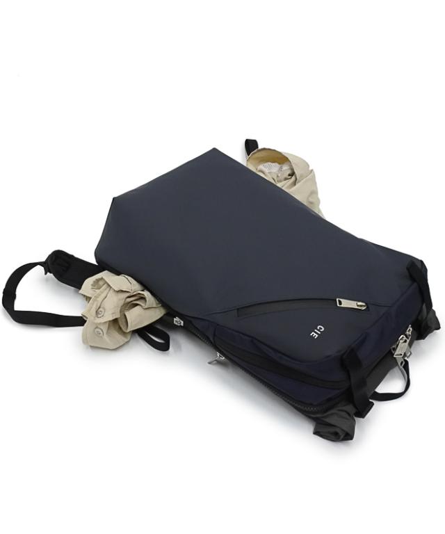CIE シー VARIOUS BACKPACK 02 -S-  ヴェアリアスバックパック リュック デイパック バッグ カバン ビジネス 通勤 メンズ レディース 防水 丈夫 軽量 黒 ブラック グレー ネイビー ベージュ シンプル おしゃれ
