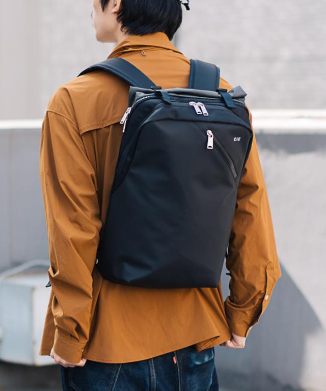 CIE シー VARIOUS BACKPACK 02 -S-  ヴェアリアスバックパック リュック デイパック バッグ カバン ビジネス 通勤 メンズ レディース 防水 丈夫 軽量 黒 ブラック グレー ネイビー ベージュ シンプル おしゃれ