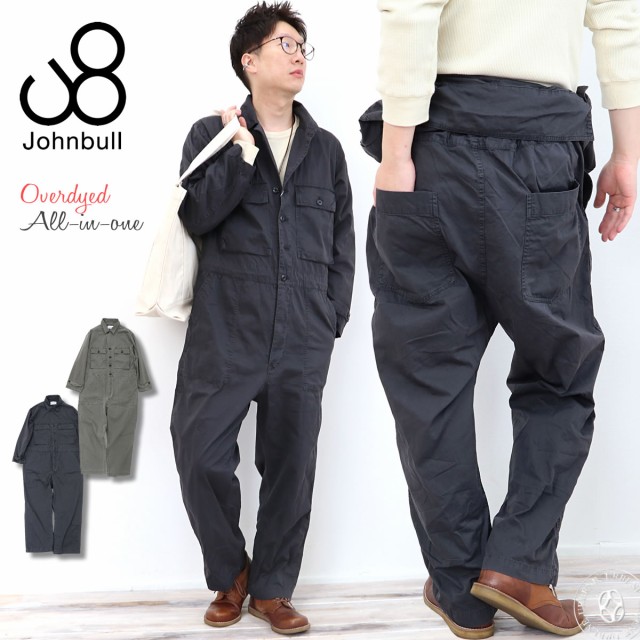 ツナギ ジョンブル メンズ オールインワン Johnbull オーバー ツナギ ジョンブル メンズ オールインワン Johnbull オーバー