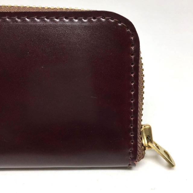 ミニ財布 Lien リアン コードバン ラウンドミニウォレット 栃木レザー ( liwc712 ) ヨネヤマ 本革 財布 日本製 小銭入れ ケース カード入れ コンパクト メンズ レディース クレジットカードケース おしゃれ アーベン 普段使い 実用的 ミニ財布 Lien リアン コードバン ラウンドミニウォレット 栃木レザー