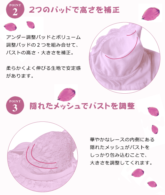 アボワール 乳房再建専用ブラジャー エメリタ ライトブルー S〜LL