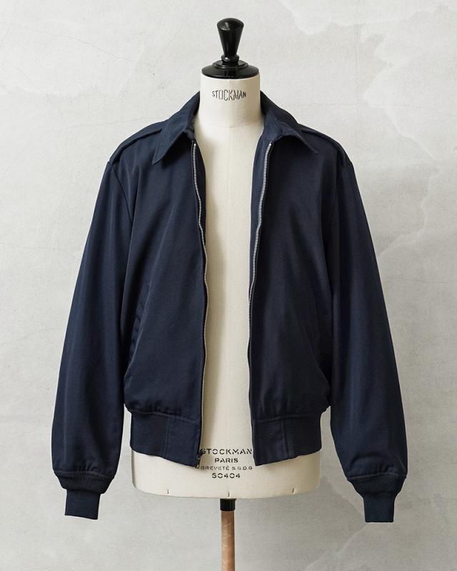 実物 USED 米軍 U.S.AIR FORCE ライトウェイトジャケット ライナー付き SOLID【Cx】【I】｜メンズファッション アメカジ ミリタリー ブルゾン 古着 ネイビー 刺繍ロゴ ユーズド