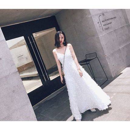 パーティー ロングドレス 結婚式 二次会 インポート ワンピース マキシ