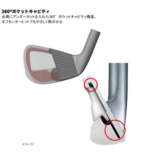 メーカーカスタムクラブ ブリヂストン 258CBP アイアン 5本セット(#6-PW) 右用 N.S.PRO ZELOS 8 スチールシャフト BRIDGESTONE GOLF 2025