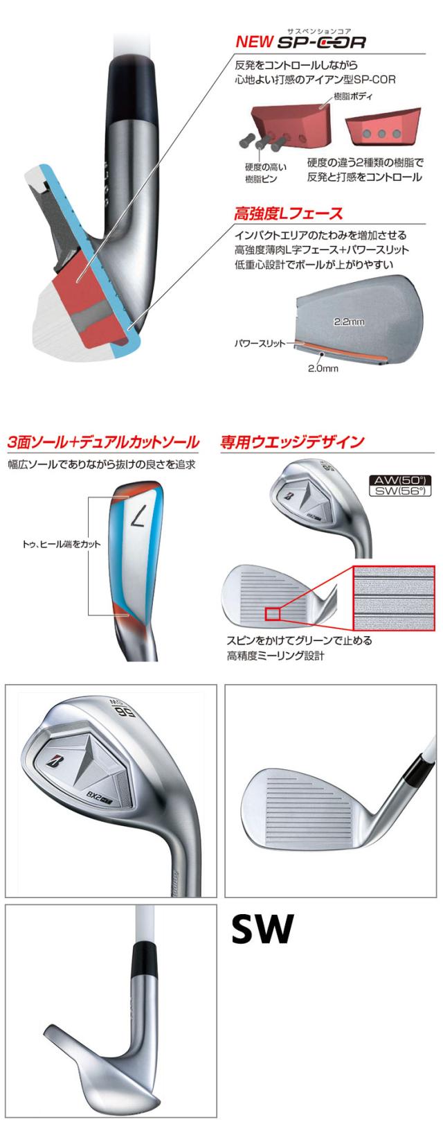 メーカーカスタムクラブ ブリヂストン ゴルフ BX2HT 単品アイアン 右用 N.S.PRO MODUS3 TOUR 110 スチールシャフト 2025