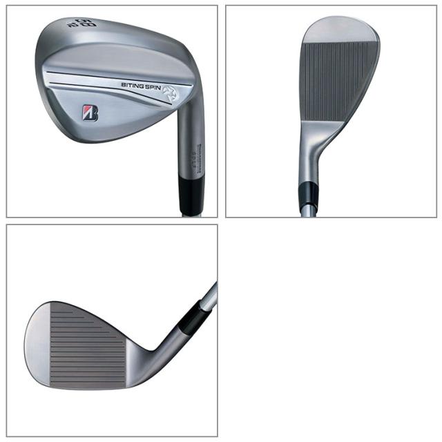 【メーカーカスタム】ブリヂストン BITING SPIN ノーメッキ ウェッジ 右用 N.S.PRO ZELOS 8 スチールシャフト BRIDGESTONE バイティング スピン 2024