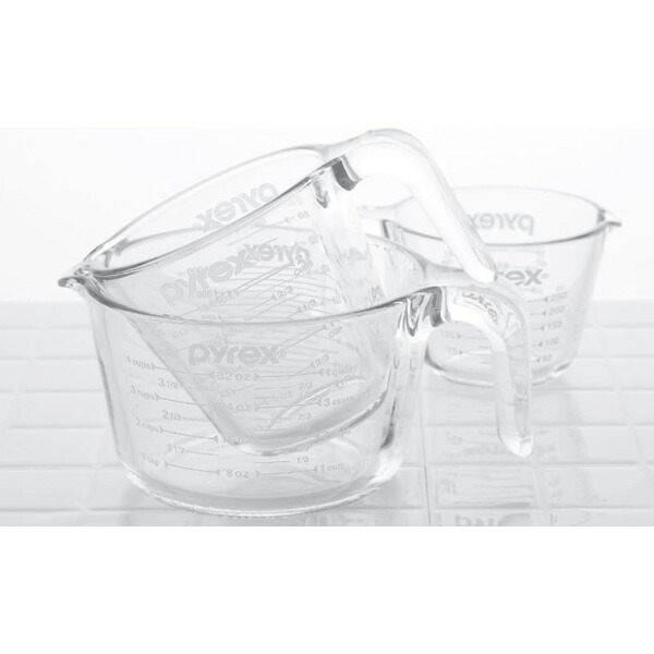 pyrex パイレックス メジャーカップ 250ml WL CP-8650 強化ガラス製 オーブン調理 電子レンジ 食器洗い乾燥機対応の通販は ...