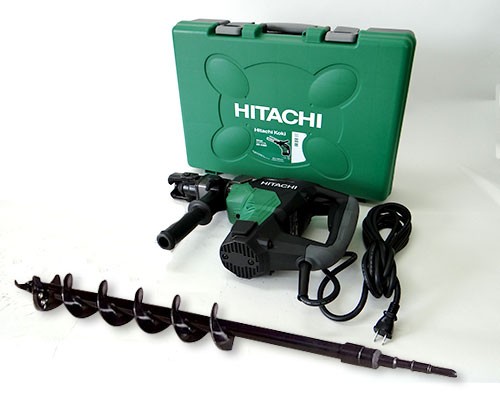 HiKOKI 日立工機 電動ハンマドリル DH 40SC＋六角軸アースオーガードリル80Φセットの通販はau PAY マーケット - ミナト ...