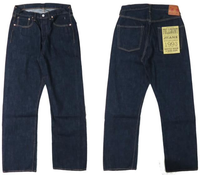 フルカウント FULLCOUNT 0105SSW ジーンズ ルーズストレート 11.5oz Super Smooth ジンバブエコットン デニム