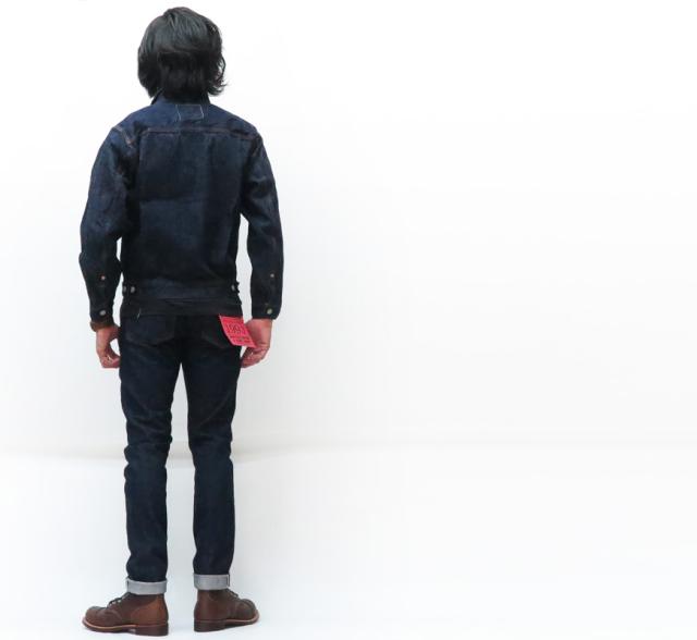 フルカウント FULLCOUNT デニム ジャケット 2ndモデル セカンド ダブルフラップポケット 13.7oz ジンバブエ 2102W