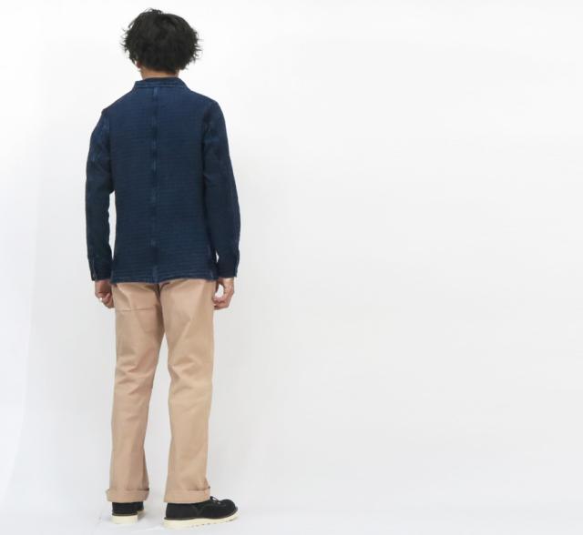 ダルチザン ステュディオ・ダ・ルチザン STUDIO D'ARTISAN 網代デニム ジャケット カバーオール SD4562 ダルチザン ステュディオ・ダ・ルチザン STUDIO D'ARTISAN 網代デニム