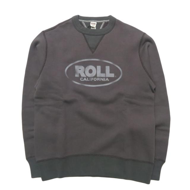 バーンズ BARNS はめこみ両ガゼットクルーネックスウェット 長袖 "ROLL" STANDARD 30/7 COZUN BR-25491 【2025年秋冬新作】