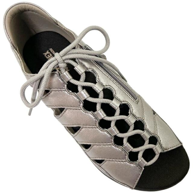 サンダル レディース YONEX/ヨネックス パワークッション SHW SDL14 ウォーキングサンダル コンフォートサンダル サイドファスナー レースアップ 軽量 幅広 3.5E 快適 歩きやすい 脱ぎやすい 履きやすい 散歩 旅行 女性 婦人