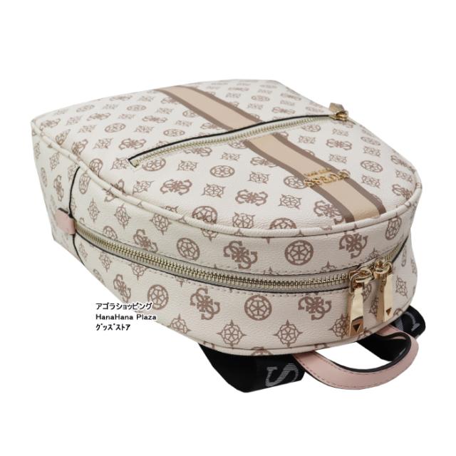 ゲス バッグ KP699532 CREAM LOGO MULTI ロゴマルチ リュックサック
