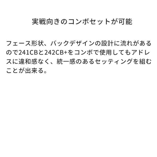 ブリヂストン ゴルフ 241CBアイアン 6本セット（＃5〜9, PW）N.S.PRO MODUS3 TOUR105 スチールシャフト メンズ 右用 ゴルフ 2CPS6I BRIDGESTONE GOLF 2024