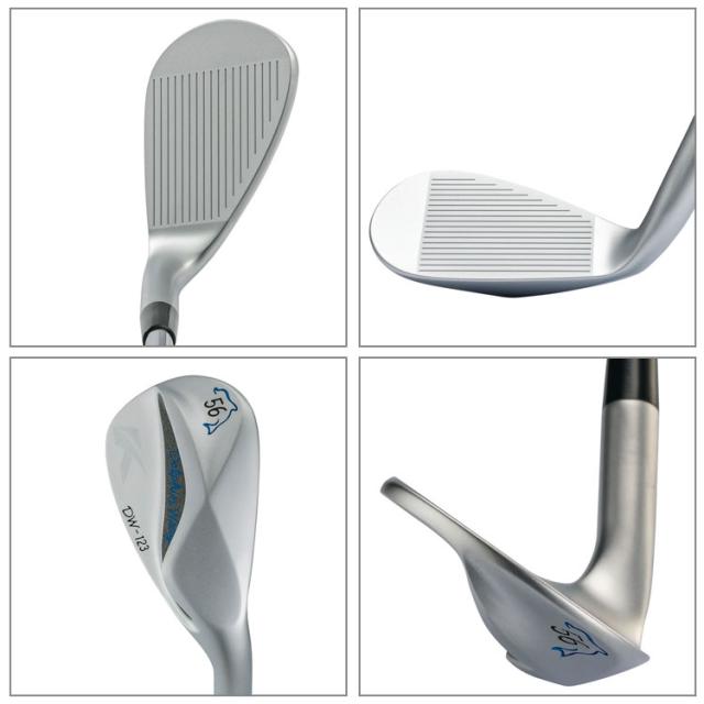 キャスコ ドルフィン ウェッジ DW-123 クロムメッキ メンズ 右用 N.S.PRO 950GH neo スチールシャフト ストレートネック Kasco DOLPHIN WEDGE 2023