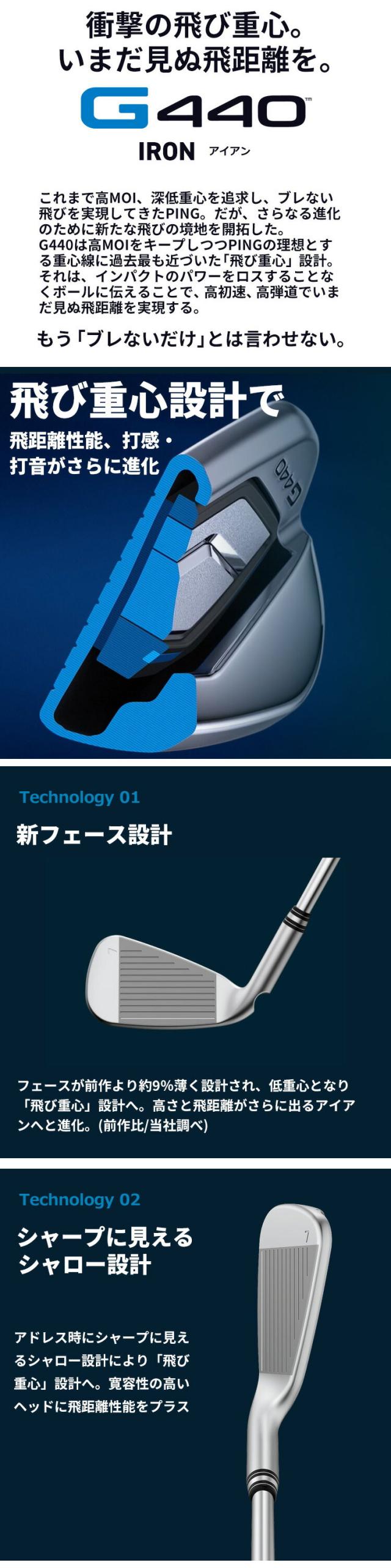 【カスタムフィッティング】ピン G440 単品アイアン N.S.PRO MODUS3 TOUR 105 スチールシャフト メンズ 左用 ゴルフ 日本正規品 PING メーカーカスタム