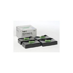 NEC 日本電気 PR-201MX2/PC-PR101用交換用インクリボン 黒(PR-D201MX2-01の詰替用4個入)(PR ...
