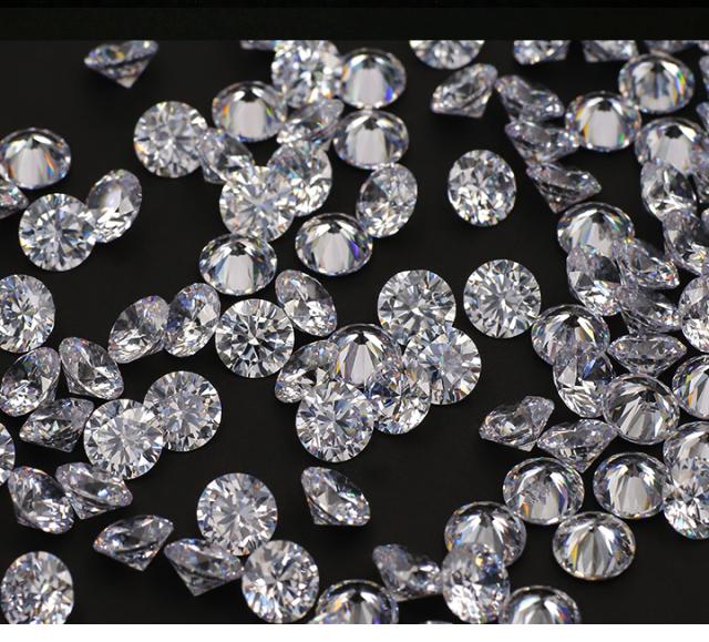 ハートキューピッド キュービックジルコニア CZ ダイヤモンドカッティング 100ピース Heart&Cupid  ハートキュー AAAAAグレード CZ 7.0ミリ 7.0mm ルースストーン ストーン 人口宝石 最上級 ハンドメイド パーツ ネイル