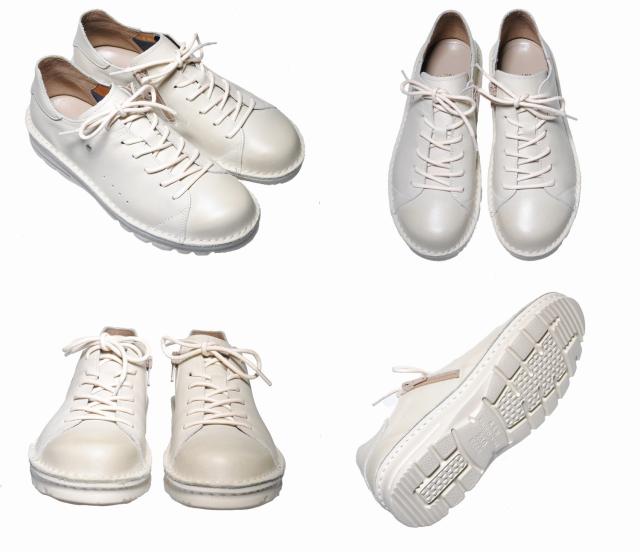 【靴のHOSHIKAWA】  『A-OK 7091』 エーオーケー AZURE/FOREST 21.5cm〜25cm EEEE レザースニーカー 撥水加工 ファスナー 厚底 レースアップ 牛革