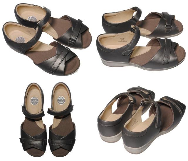 【靴のHOSHIKAWA】  『Medical Walk L002』 アサヒ メディカルウォーク 21.5cm〜25cm EEE レディース ホワイト カジュアル マジックテープ 天然皮革 SHM