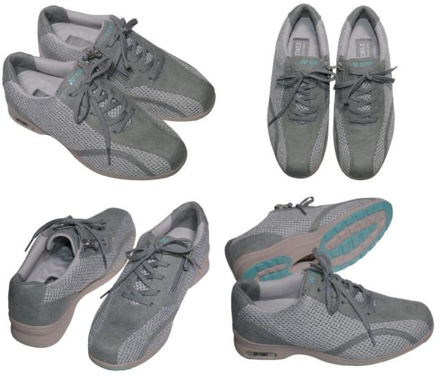 【靴のHOSHIKAWA】  『YONEX SHWL30A 007』 ヨネックス スニーカー 22cm〜25cm 3.5E レディース ブラック ウォーキングシューズ メッシュ 合皮