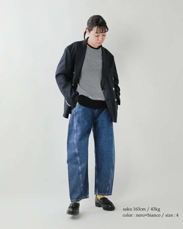 ジチピ ニット セーター GICIPI  コトーネソフト コットン クルーネック プルオーバー “FRAGORA” 2513a  クーポン対象