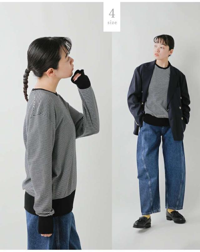 ジチピ ニット セーター GICIPI  コトーネソフト コットン クルーネック プルオーバー “FRAGORA” 2513a  クーポン対象