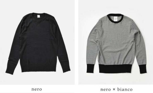 ジチピ ニット セーター GICIPI  コトーネソフト コットン クルーネック プルオーバー “FRAGORA” 2513a  クーポン対象