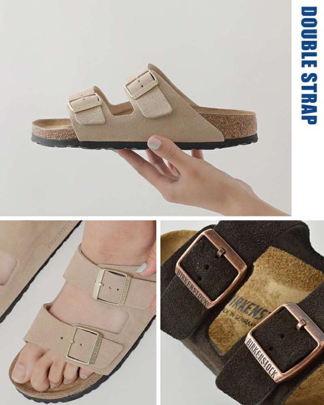 ビルケンシュトック コンフォートサンダル靴 シューズ BIRKENSTOCK  アリゾナ スエード レザー ナロー サンダル “Arizona” arizona-same1  クーポン対象