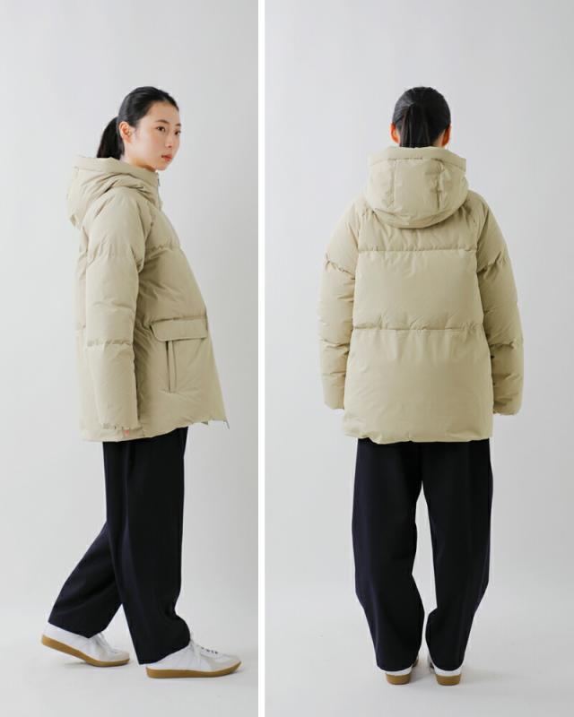PYRENEX(ピレネックス)オルガ撥水ミドルフードダウンジャケット“OLGA”hwy056