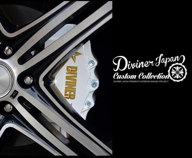 完全受注生産】 キャリパーカバー 後輪用 カスタム カー用品 DIVINER