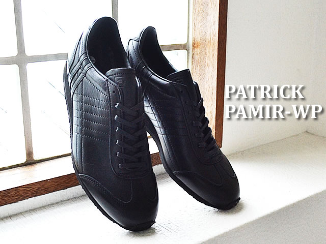 【返品交換送料無料】PATRICK パトリック PAMIR-WP パミール・ウォータープルーフ BLK ブラック 靴 スニーカー シューズ 日本製 防水の通販はau PAY マーケット ...