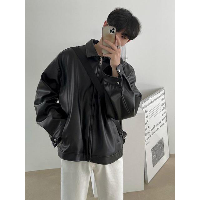 革ジャン メンズ レザージャケット テーラードジャケット 冬 大きい