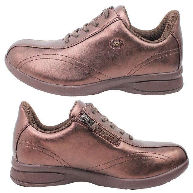 ヨネックス レディース 靴 ウォーキングシューズ パワークッション SHW L130W 幅広 4.5E ゆったり ファスナー オフコート YONEX【レディース】