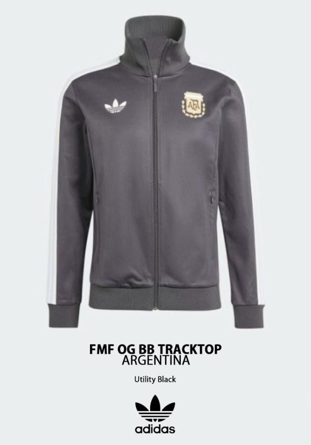 adidas Originals アディダス トラックトップ ジャージ AFA OG BB TRACK TOP IU2155 ベッケンバウアー ARGENTINA UTILITY BLACKの ...
